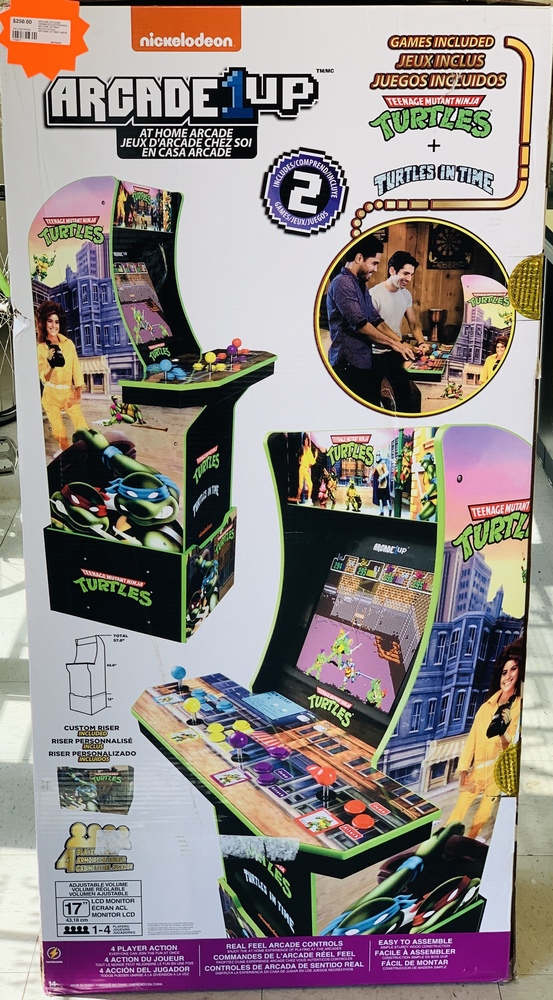 TEENAGE MUTANT NINJA TURTLES ARCADE MACHINE | Pawn Express of Troy