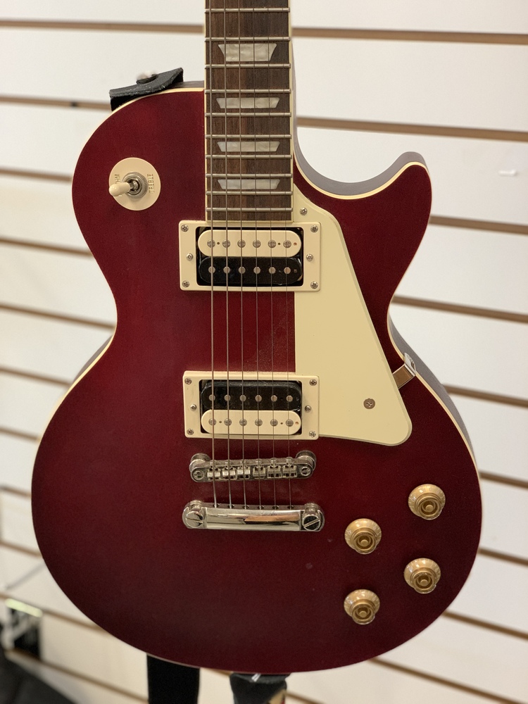 RED WINE EPIPHONE LES PAUL ELECTRIC GUITAR | Pawn Express of Troy