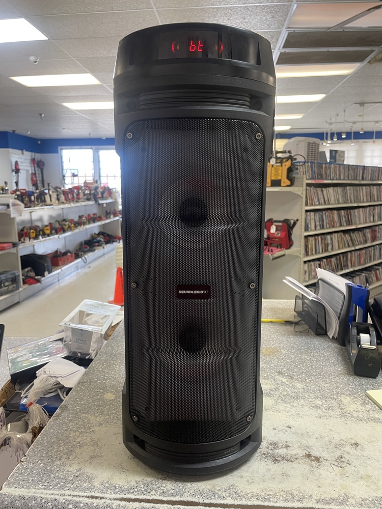 SOUNDLOGIC XT BLUETOOTH PARTY SPEAKER w/ MULTI COLORED LED LIGHTS ...
