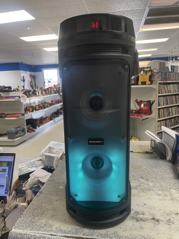 SOUNDLOGIC XT BLUETOOTH PARTY SPEAKER w/ MULTI COLORED LED LIGHTS ...