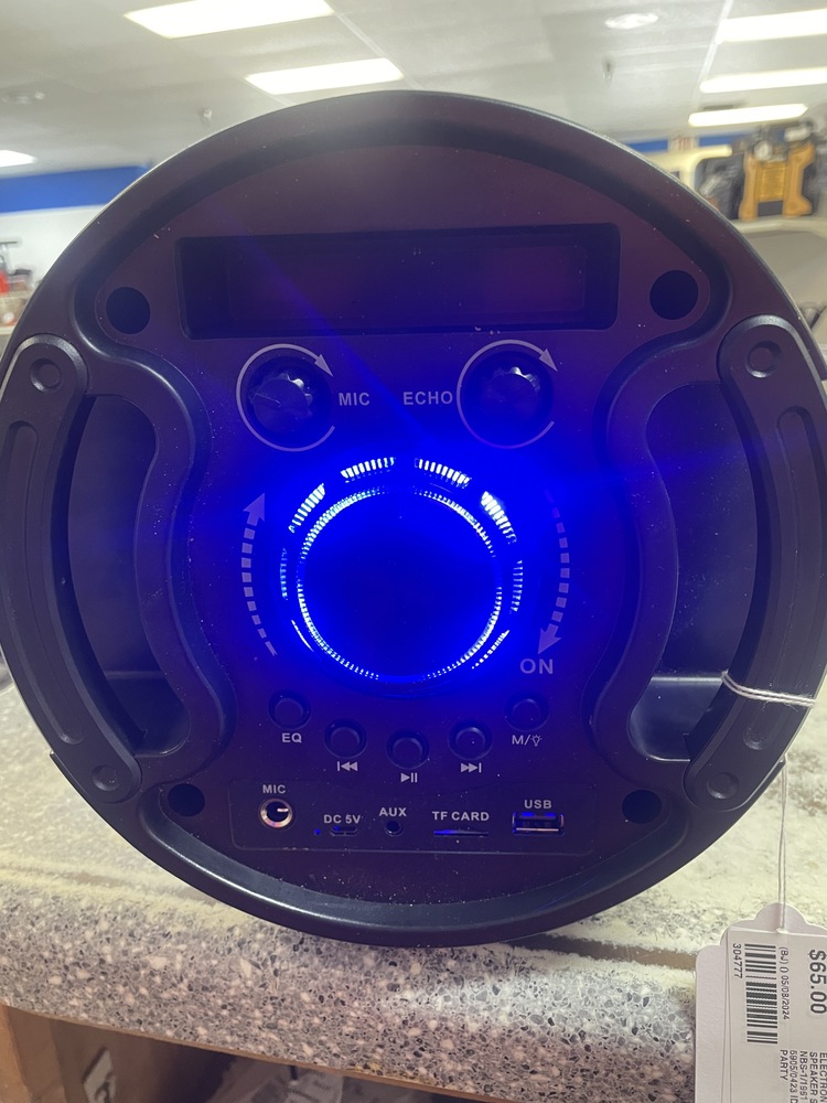 SOUNDLOGIC XT BLUETOOTH PARTY SPEAKER w/ MULTI COLORED LED LIGHTS ...