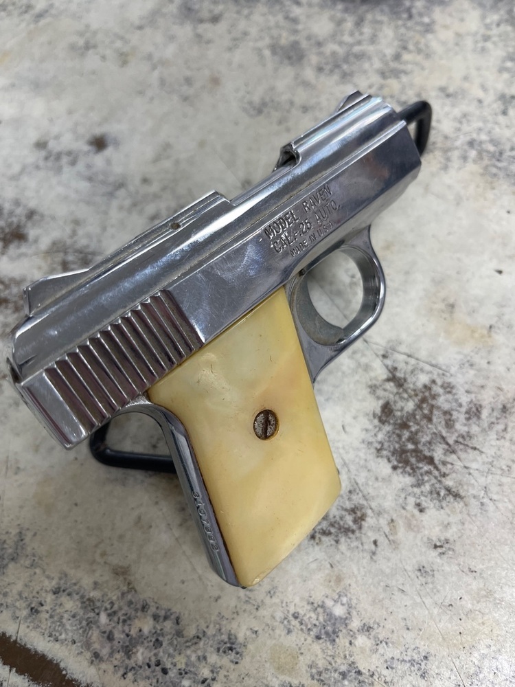 Phoenix Arms RAVEN SEMI AUTOMATIC .25 PISTOL | Pawn Express of Troy