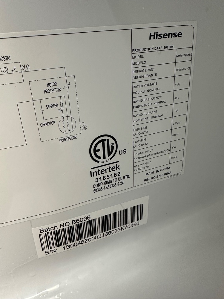HISENSE BLACK MINI FRIDGE | Pawn Express of Troy